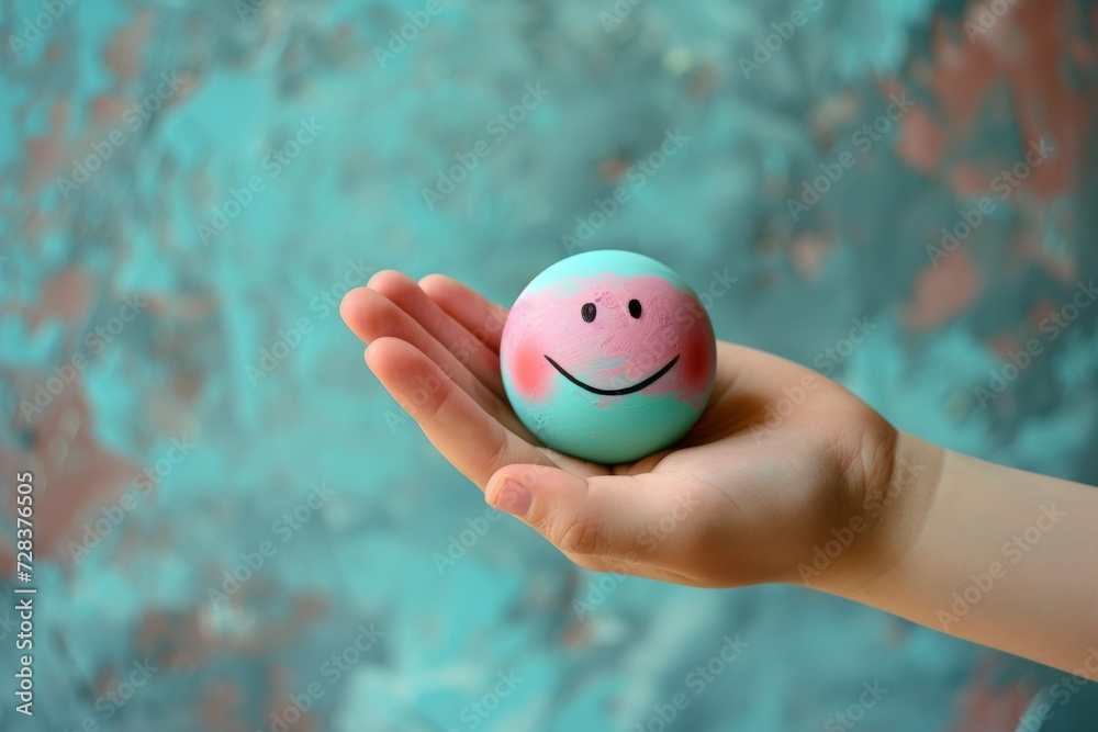 Happy Smiley Emoji intimate Emoticon, colored Symbol delighted. Smiling ...