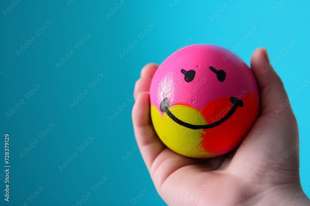 Happy Smiley Emoji linked Emoticon, colored Symbol smiley . Smiling ...