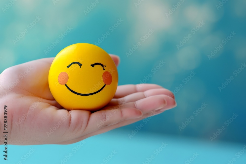Happy Smiley Emoji team communication Emoticon, colored Symbol personal ...