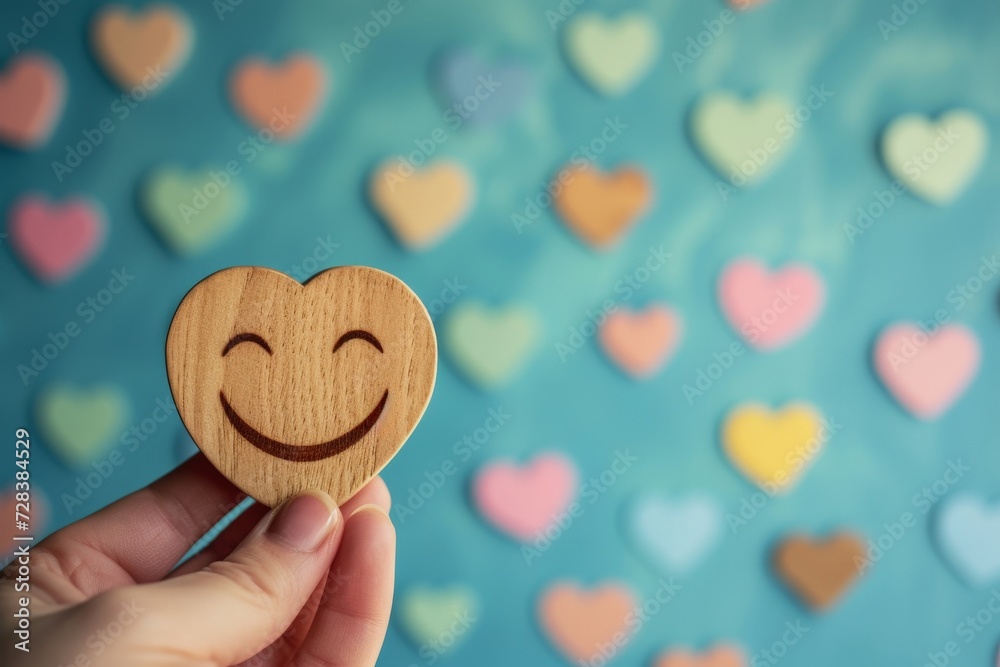 Happy Smiley Emoji satisfaction rating Emoticon, colored Symbol message ...