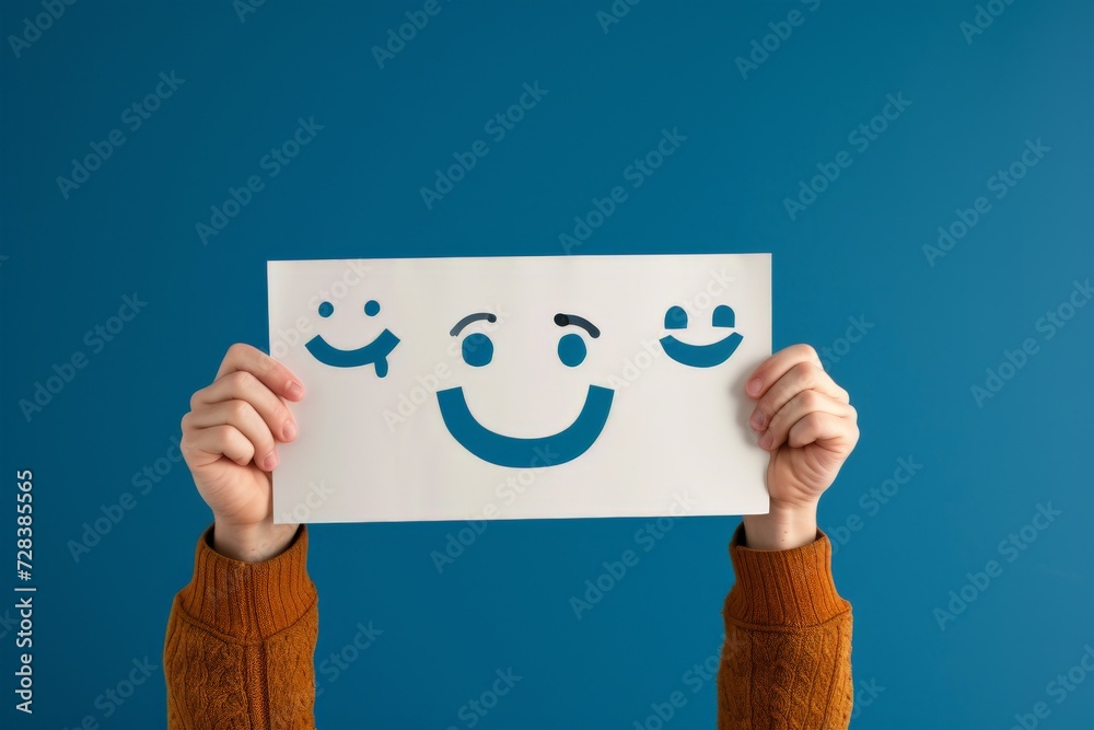 Happy Smiley Emoji disposition Emoticon, colored Symbol review feedback ...