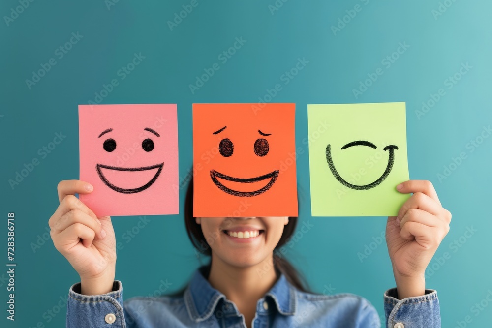 Happy Smiley Emoji client satisfaction Emoticon, colored Symbol ...
