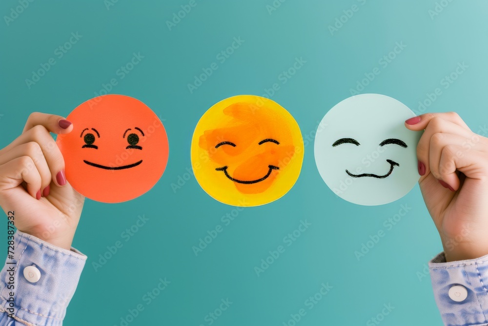 Happy Smiley Emoji empathetic communication Emoticon, colored Symbol ...