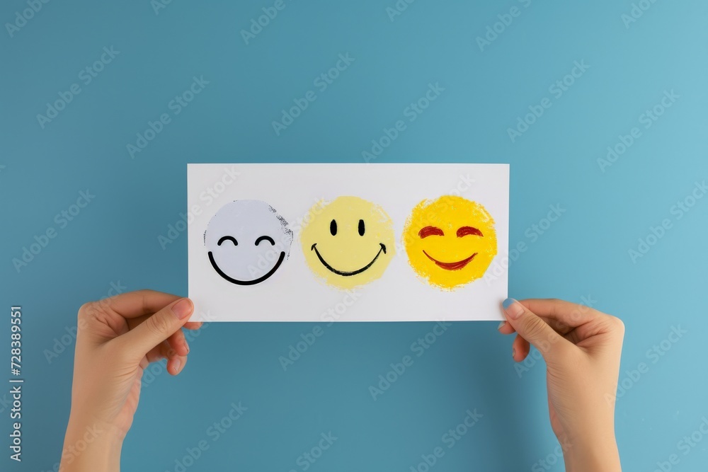 Happy Smiley Emoji happy Emoticon, colored Symbol feedback. Smiling ...