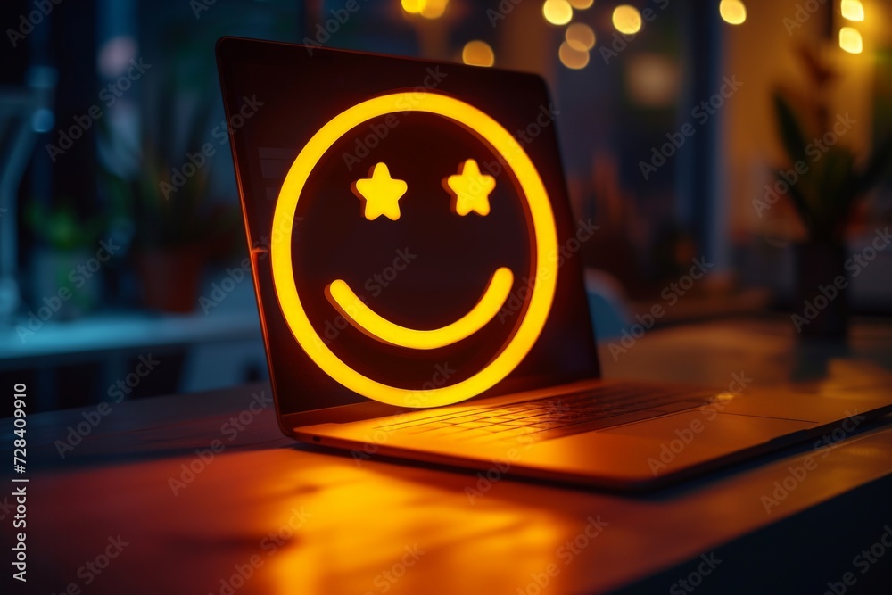 Positive Psychology Emoji palmistry line Smiley, Icon Illustration ...