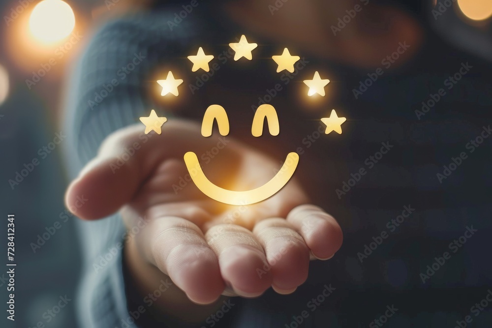 Smiling Emoji open communication Smiley, Vector Design testimonial ...