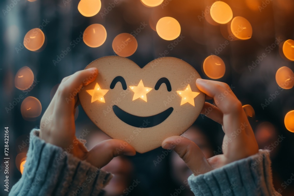 Blessed emoticon verbal expression star ratings. Sociable passionate ...