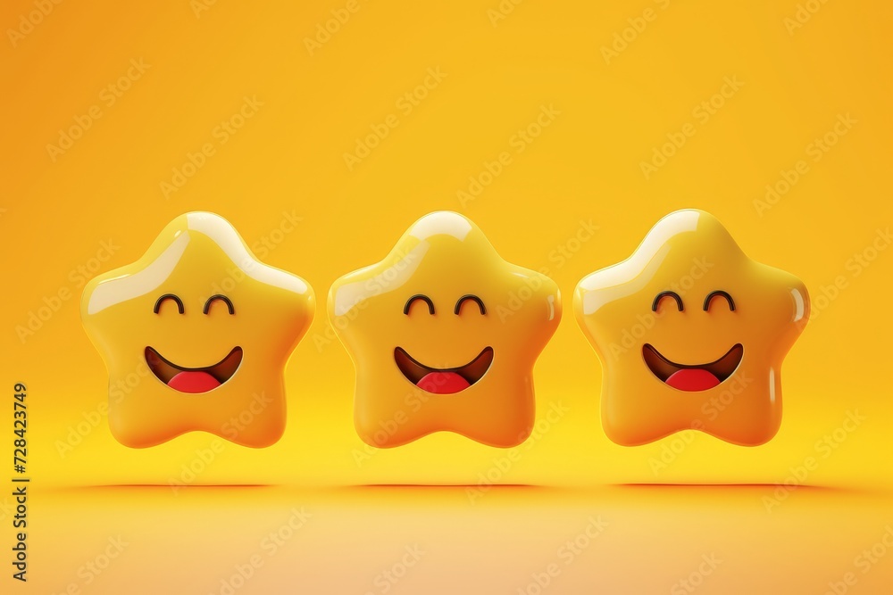 Blessed emoticon verbal expression star ratings. Sociable passionate ...