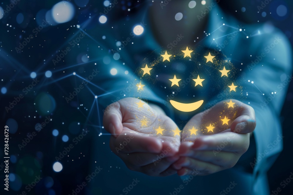 Service hotline, unified communication channel friendly love positive ...