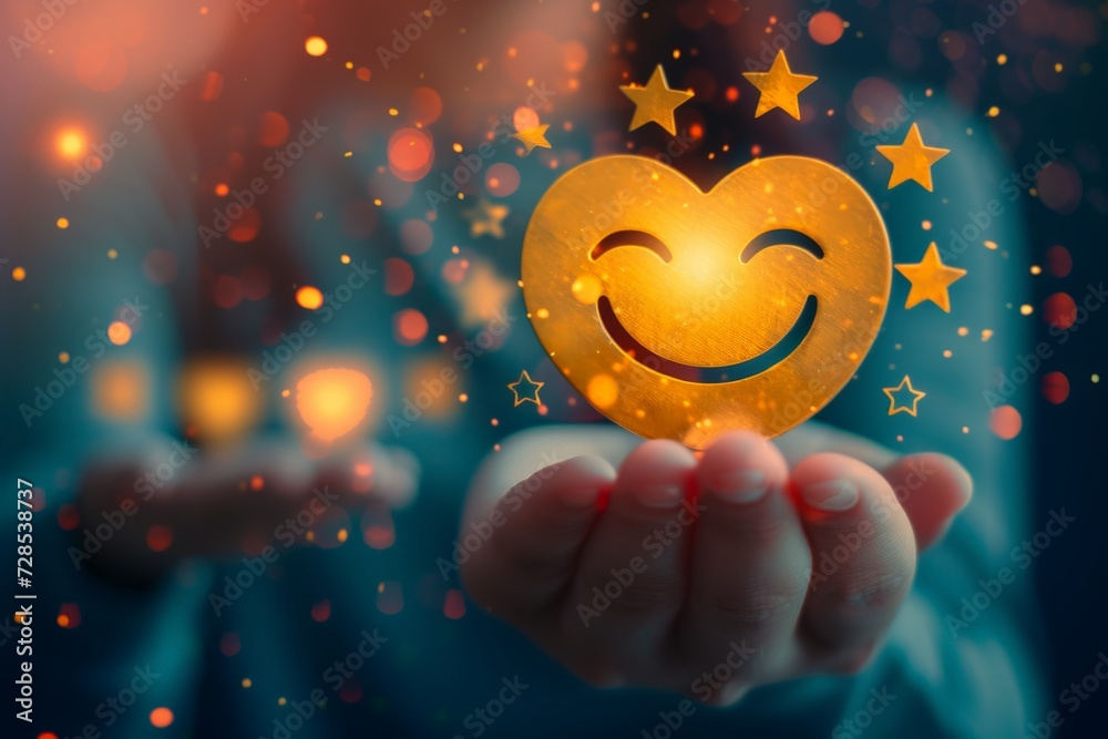 Smiley emojis happy smile beaming faces. Icon emoticons jovial ...