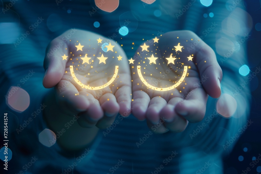 Smiley emojis happy smile beaming faces. Icon emoticons jovial ...