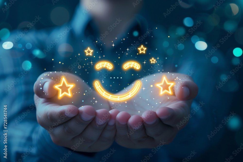 Smiley emojis happy smile beaming faces. Icon emoticons jovial ...