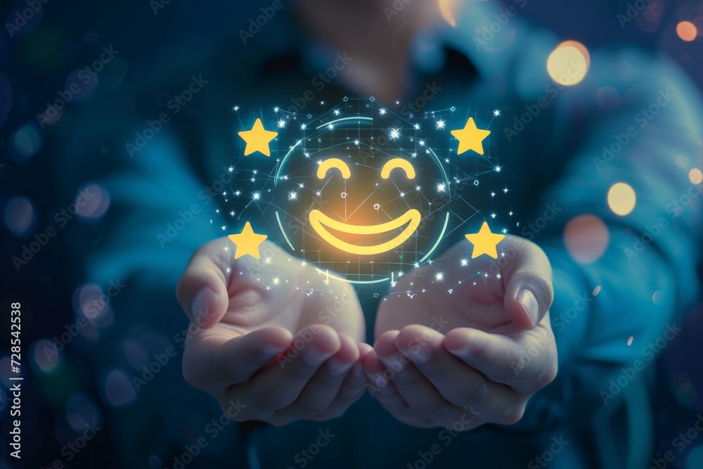 Smiley emojis happy smile beaming faces. Icon emoticons jovial ...