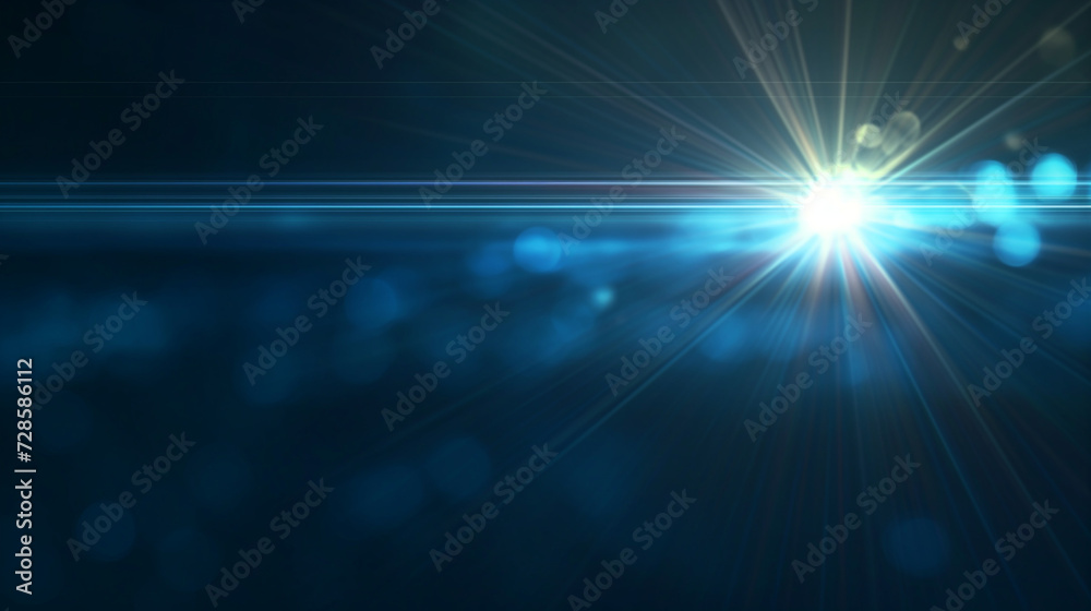 lens flares for photography and anamorphic lens flare Stock Photo ...