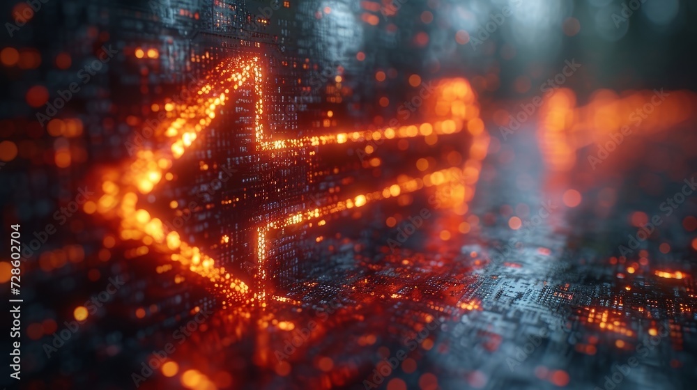 A transfer symbol with two left and right arrows, a data receive symbol ...