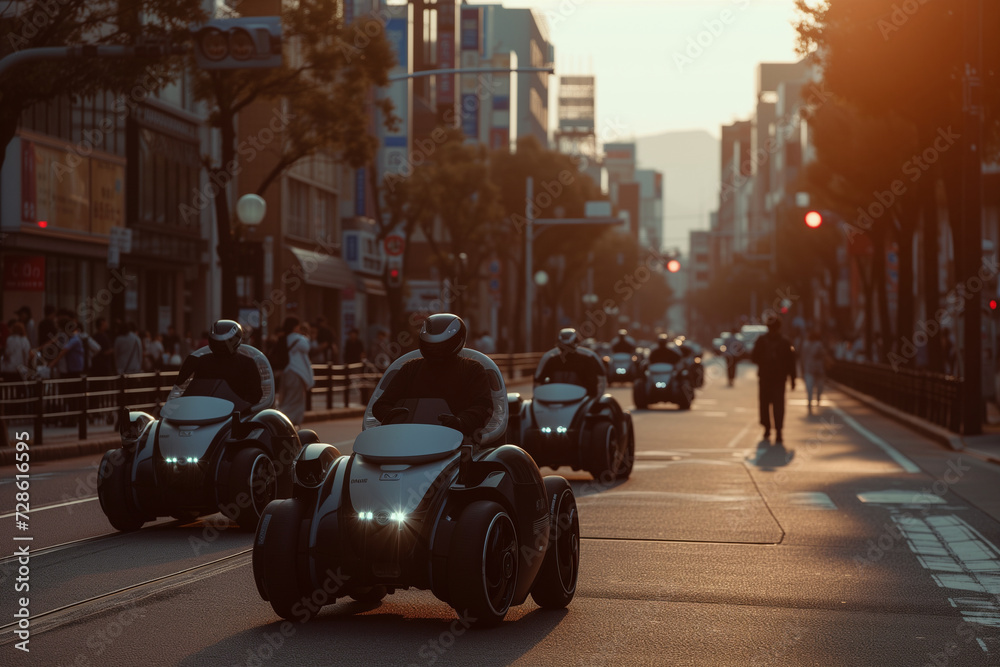 Urban mobility. Elderly-centric robotic wheelchair. Autonomous ...