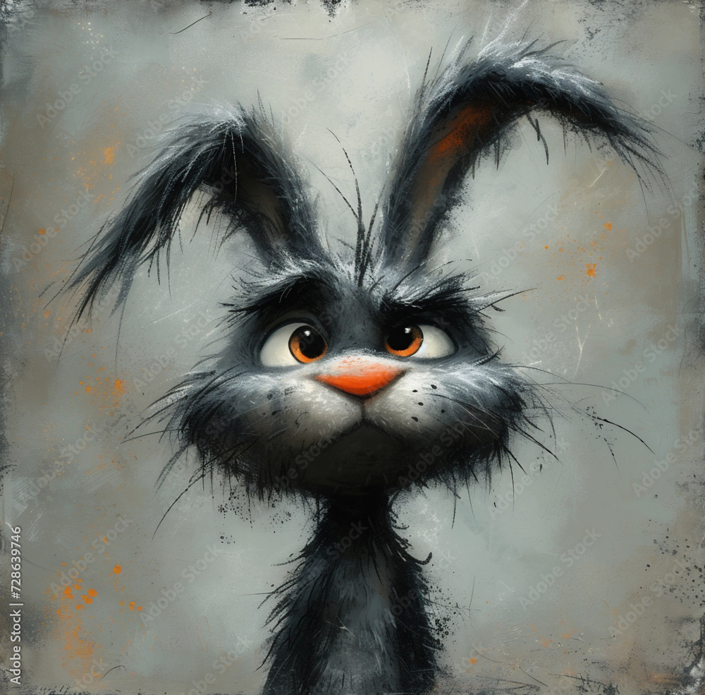 Lapin - Collection portraits d'animaux qui ont fait le grand saut dans ...