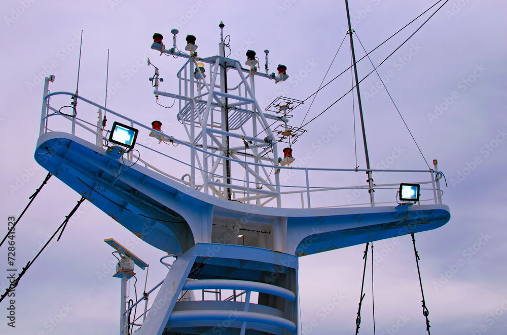 VSAT terminal, satellite internet connection, navigation equipment ...