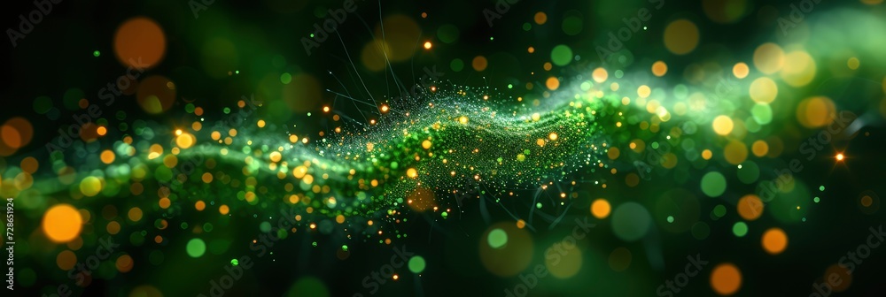 Luminous Plankton In The Ocean At Night, Background Image, Background ...