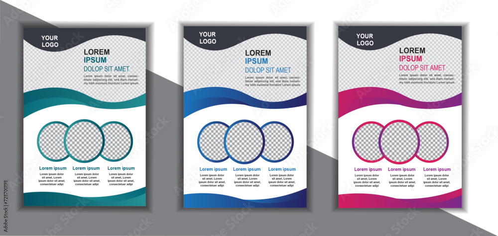 profetional flyers design for template Stock Vector | Adobe Stock