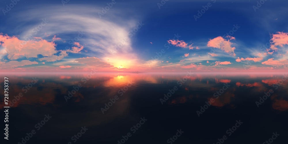 Environment map, Round panorama, spherical panorama, equidistant ...