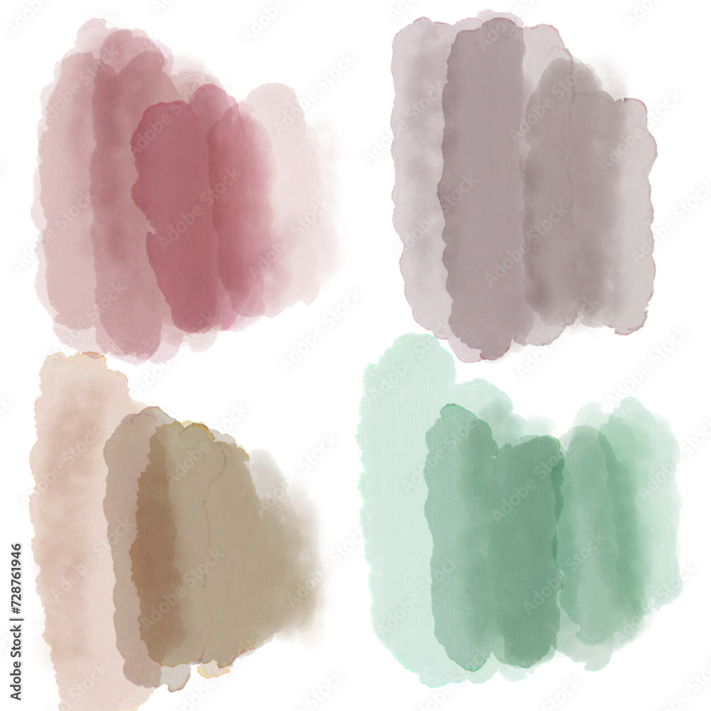 paint texture multicolor bacgraund illustration png, on a transparent ...