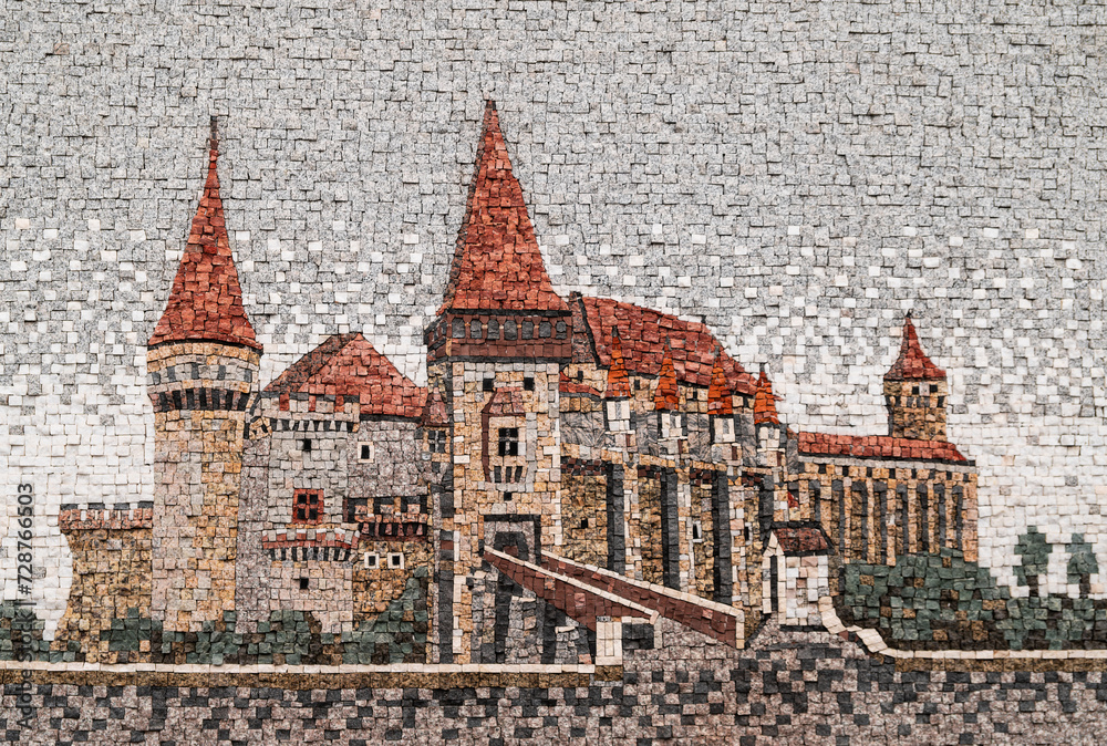 Hunedoara Castle, also known a Corvin Castle or Hunyadi Castle, is a ...
