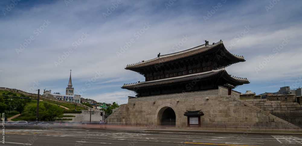 Heunginjimun, literally "Gate of Rising Benevolence" or more commonly ...