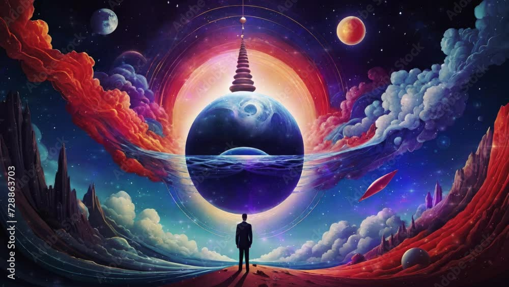 Unraveling the Intricacies of State of Mind. Surreal Artwork for ... Unraveling the Intricacies of State of Mind. Surreal Artwork for ...