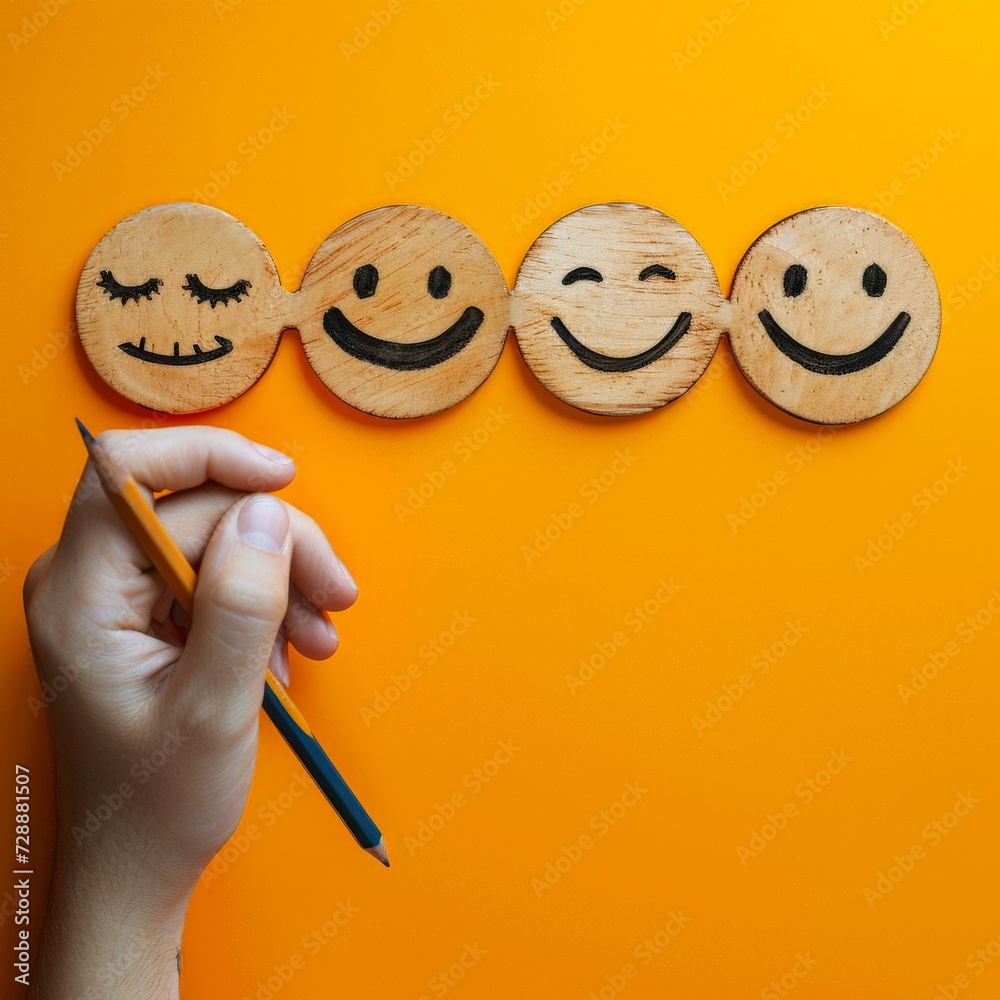 Smiling Emoji offer support Smiley, Vector Design cuddle plush. Star ...