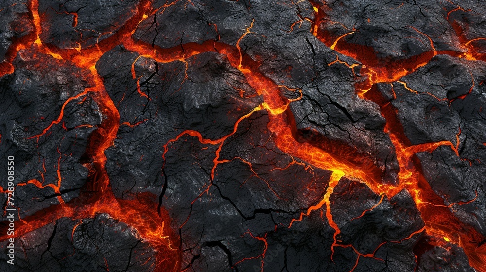 Lava texture fire background rock volcano magma molten hell hot flow ...
