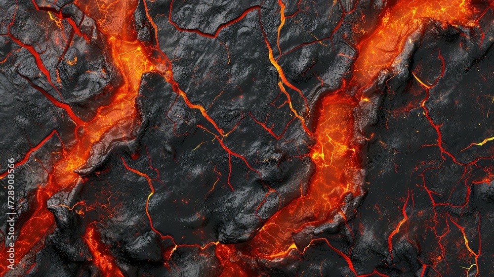Lava texture fire background rock volcano magma molten hell hot flow ...