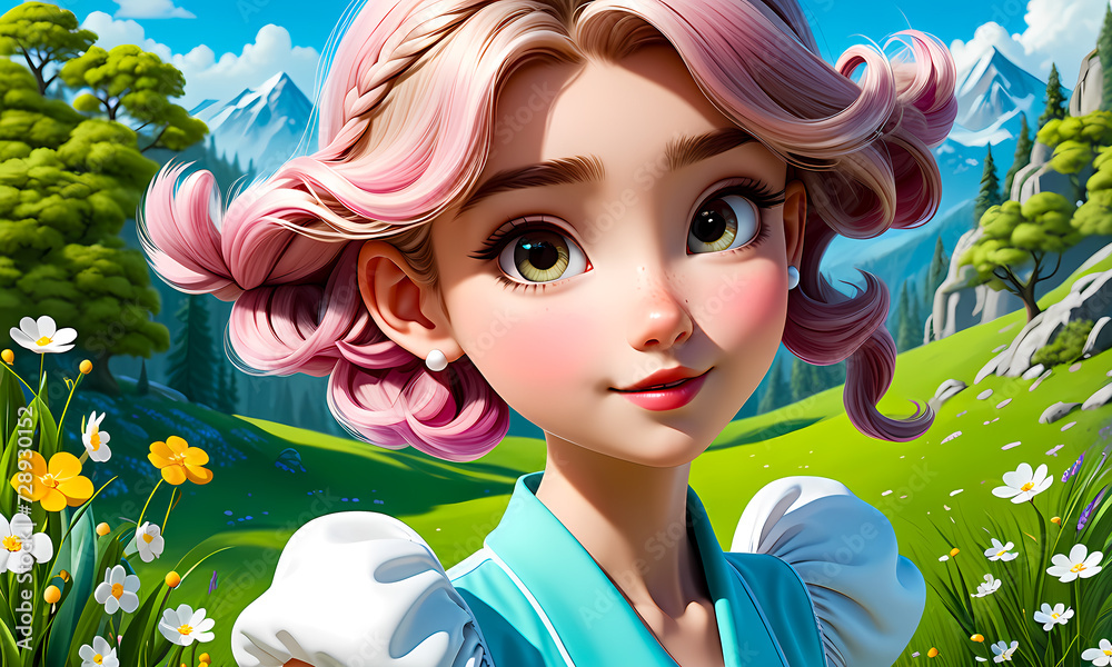 Cartoon 3d character, wallpaper for kids , cute cartoon character ...