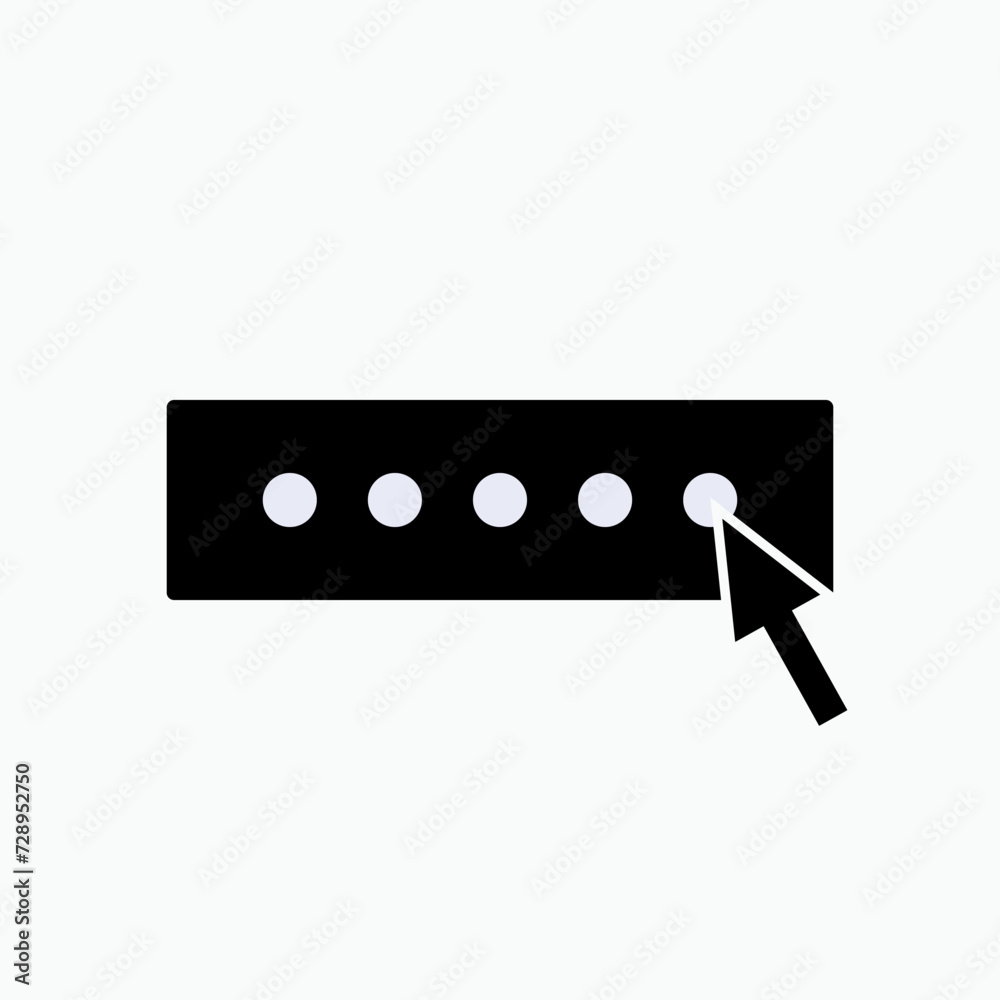 Login Icon. Enter, Accessed Symbol - Vector. Applied as a Trendy Symbol ...