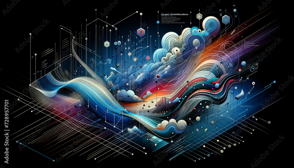 Dynamic Dimensions: 2D and 3D Entity Relationship Diagram with Animated ...