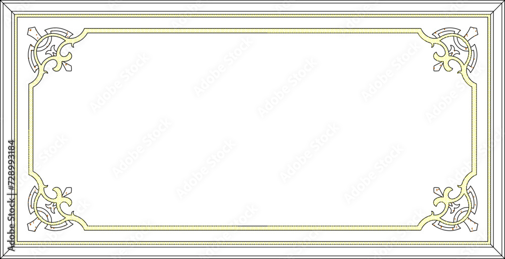 Original name(s): Vector sketch illustration of classic vintage ethnic ...