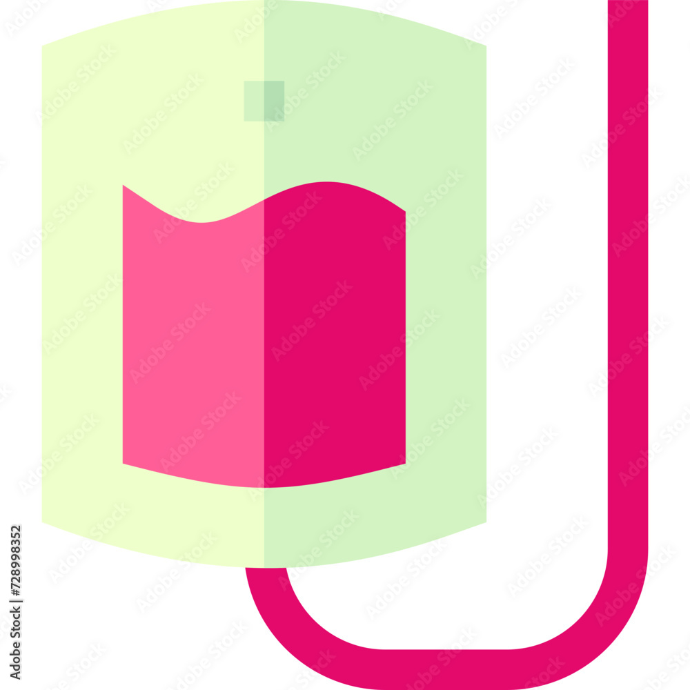 Vetor de IV Bag: Intravenous Bag, Infusion Bag, IV Fluid, IV Drip ...