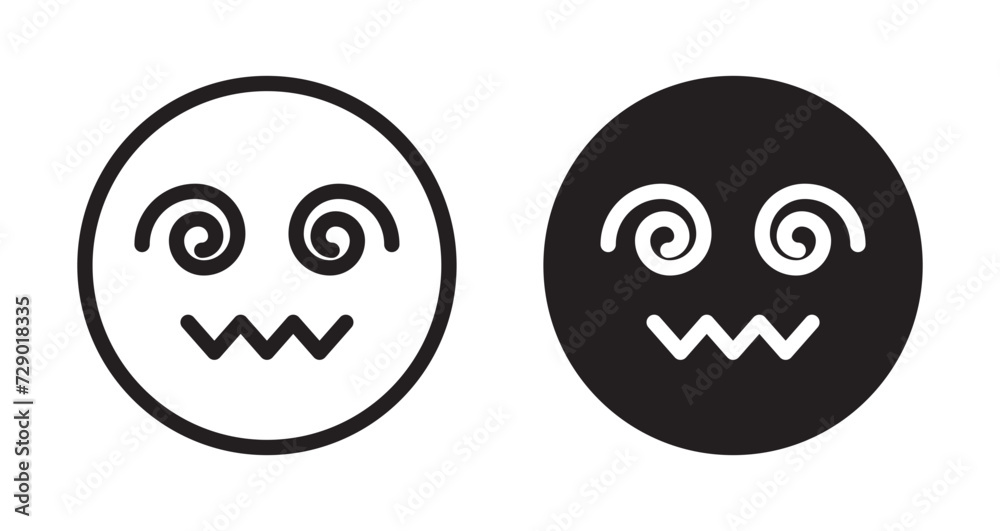 Expressive Emoji Vector Icon Set. Emotional Iconography Vector Symbol ...