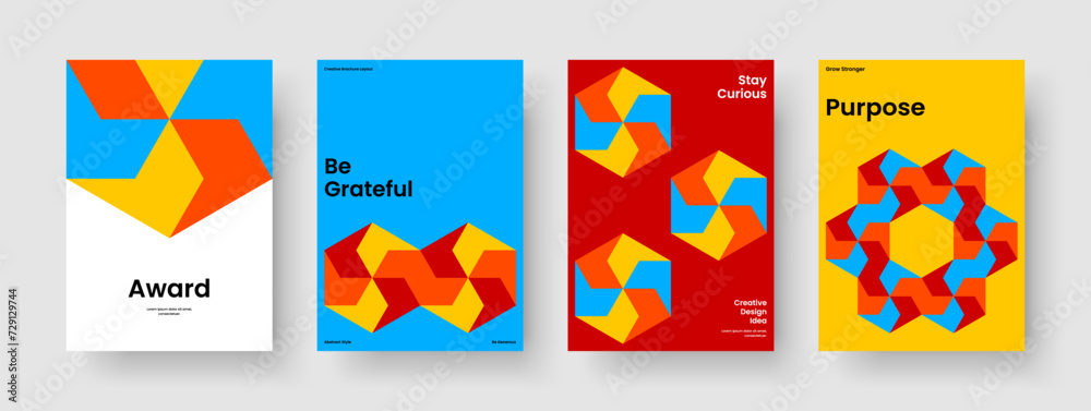 Modern Banner Design. Creative Brochure Layout. Abstract Report ...