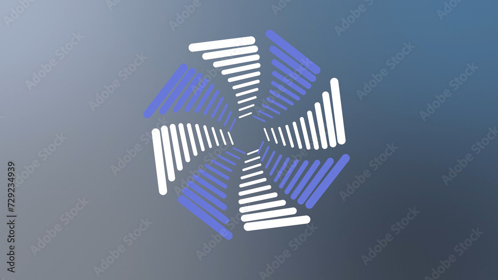 Motion Spread Lines | With Control Panel for every Scene Stock Template ...