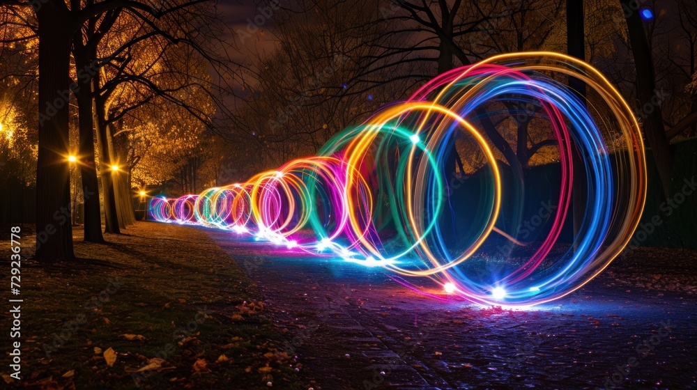 Light painting is a photographic technique where long exposures are ...