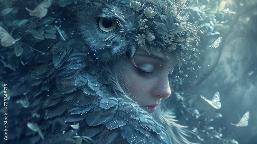 "Ancestral Guidance: Shape-Shifting Spirit Guides in Animism Stock ...