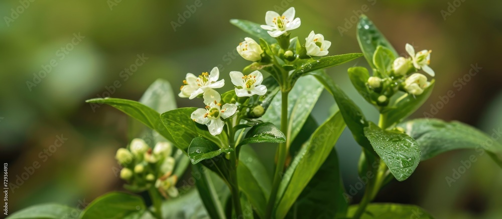 Galinsoga parviflora, commonly called Gallant Soldiers, is a South ...