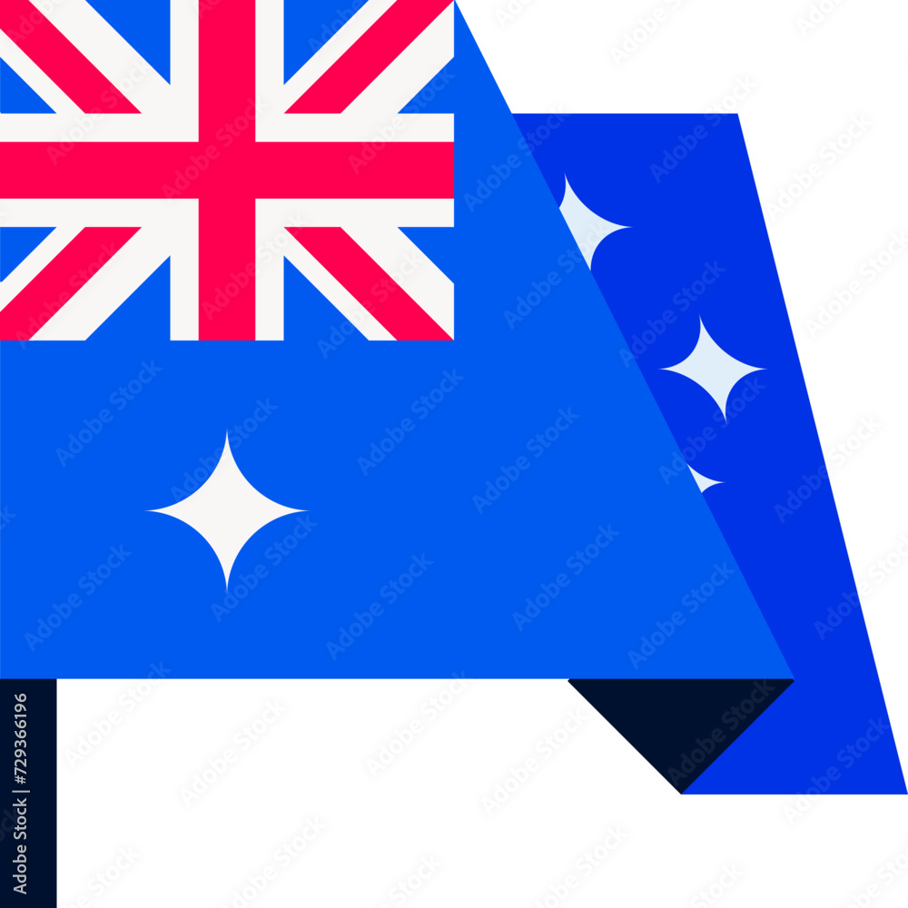 Vetor de Australia: Australian Flag, Southern Cross, Union Jack, Blue ...