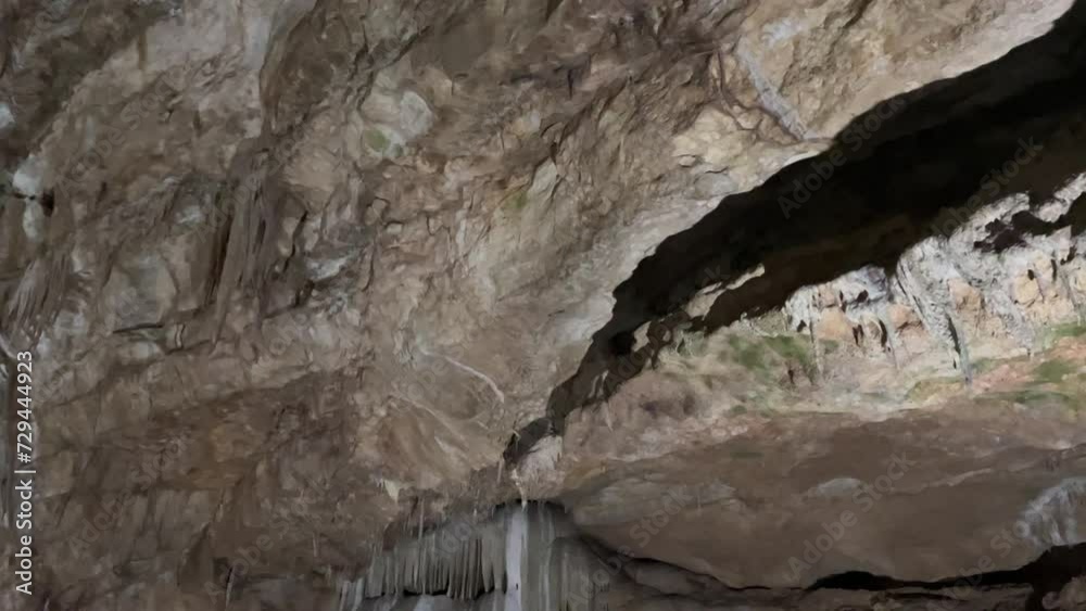 Sinter formations in the deepest karst caves of the world in Abkhazia ...