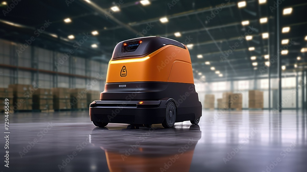 Agile warehouse transport, AGV Automated Guided Vehicle revolutionizing ...