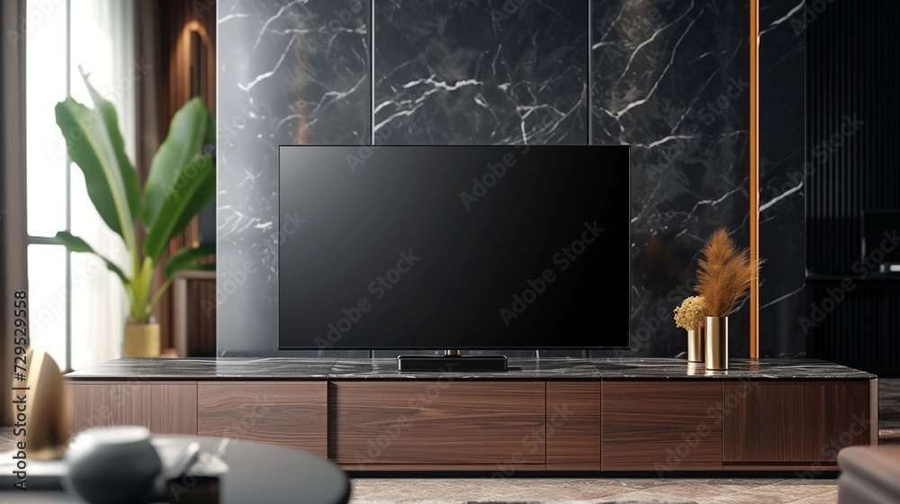 Foto de a high-quality PSD file depicting an ultra-realistic 8K TV ...