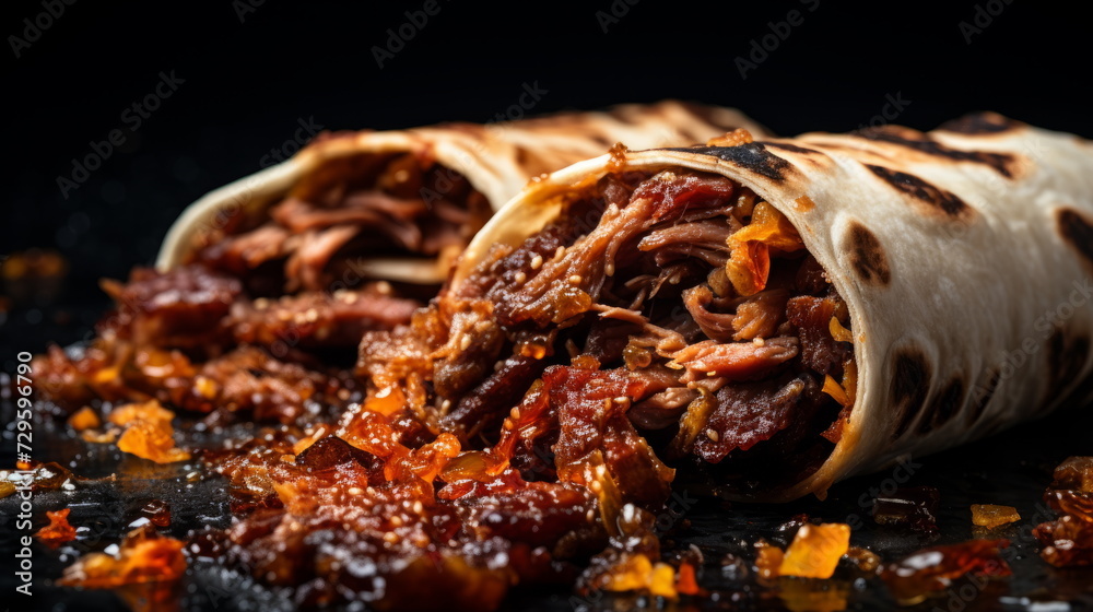 Turkish Doner revealing the art of balancing flavors and textures in ...