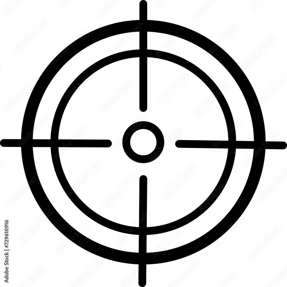 Focusing screen of the camera viewfinder outline vector template thirds ...