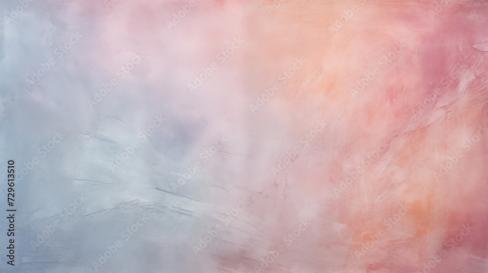 Red, orange and blue texture background of wall with small ...